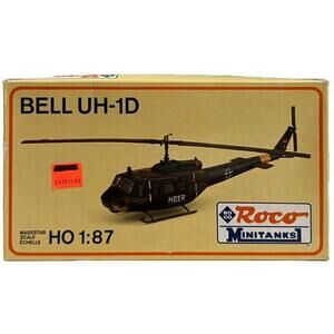 Toys | Vintage Roco Minitanks H 248 Bell Uh1d Helicopter Army Kit 187 ...